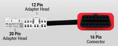 Autel Tesla-Compatible Diagnostic Adapter Cable