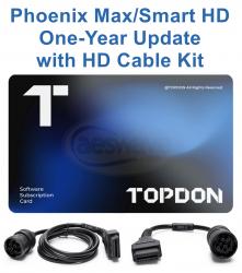 TopDon Phoenix Max/Smart One-Year HD Update/Add, HD Cable Kit (TD10001011)